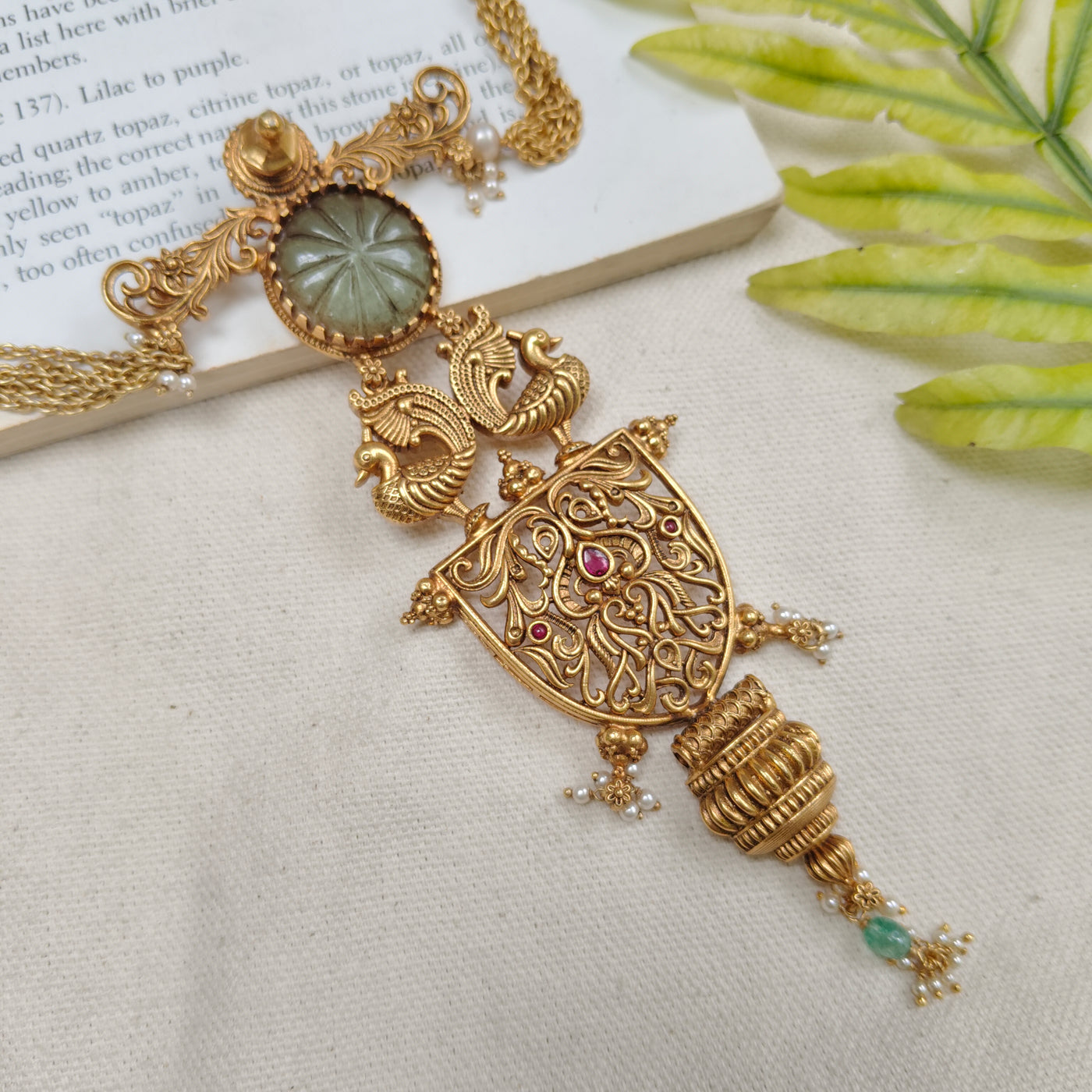 Vandhita Silver Necklace – Jewel Box by ARNAV